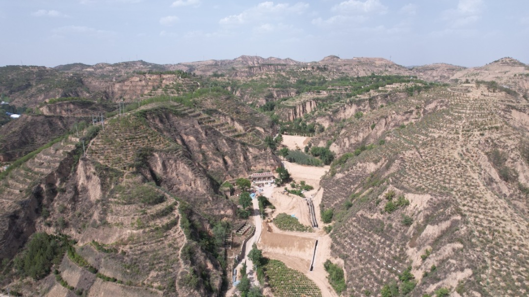 Loess Plateau Before And After Loess Plateau In North China Stock