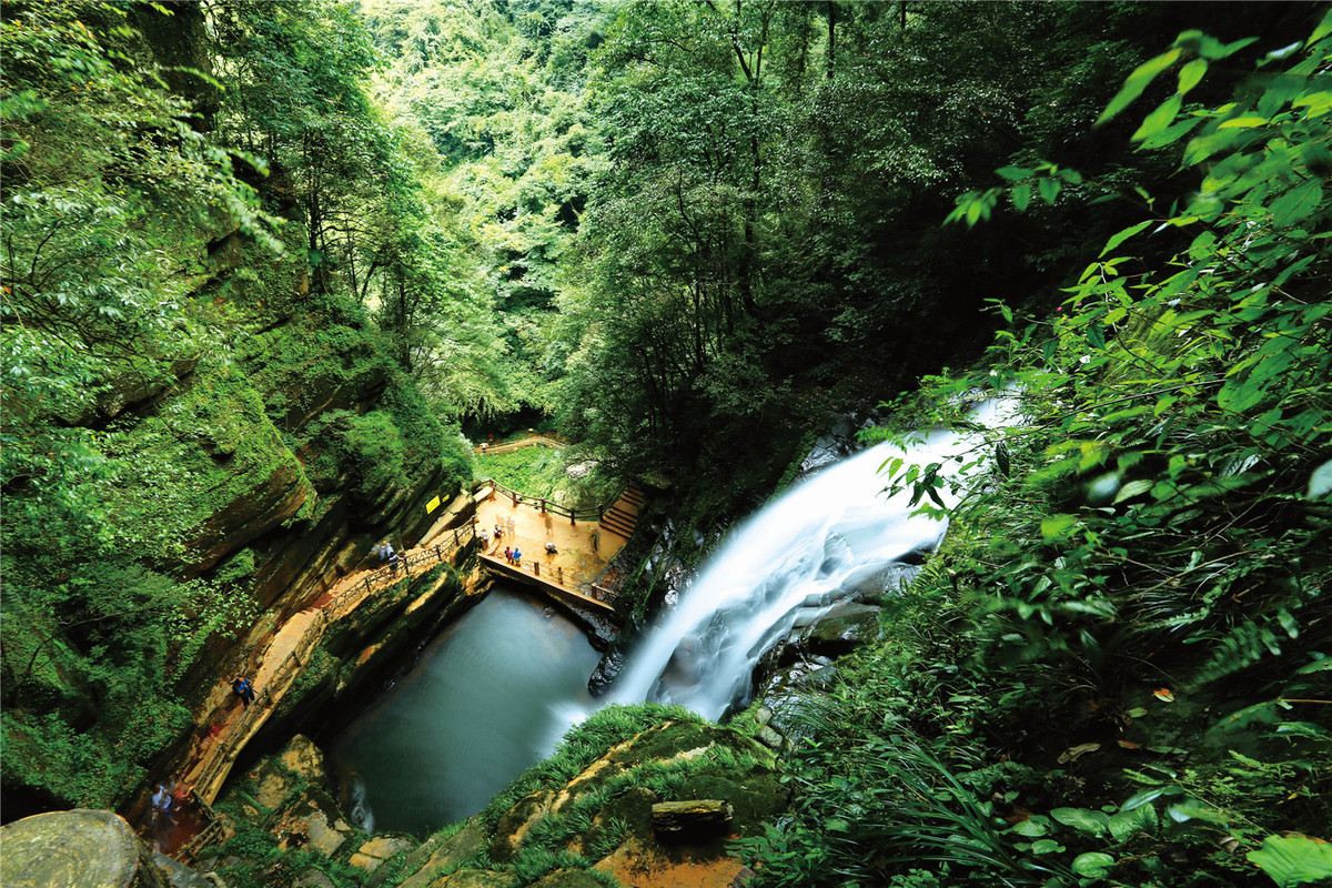 Bifeng Gorge Scenic Area, Sichuan province | govt.chinadaily.com.cn